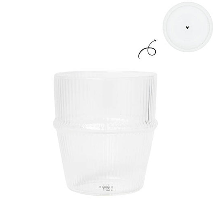 Bastion Collections Wasserglas gerillt